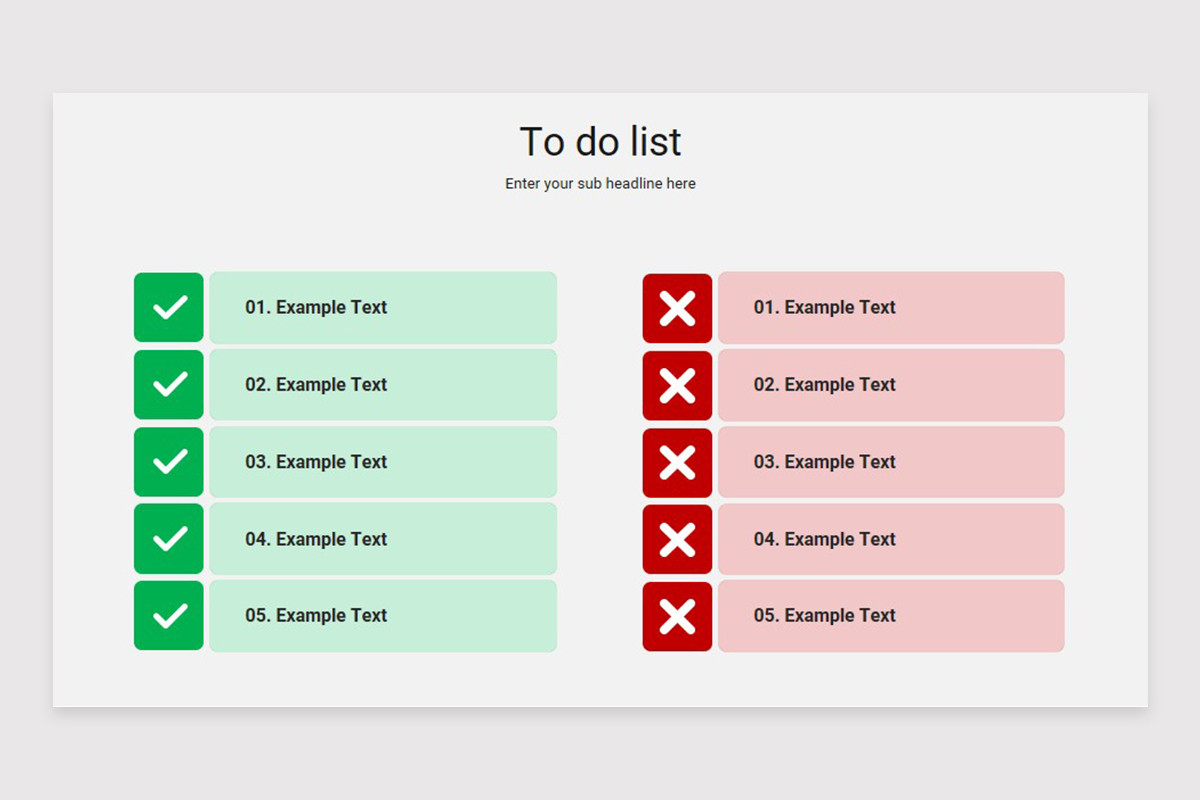 To Do List PowerPoint Template | Nulivo Market
